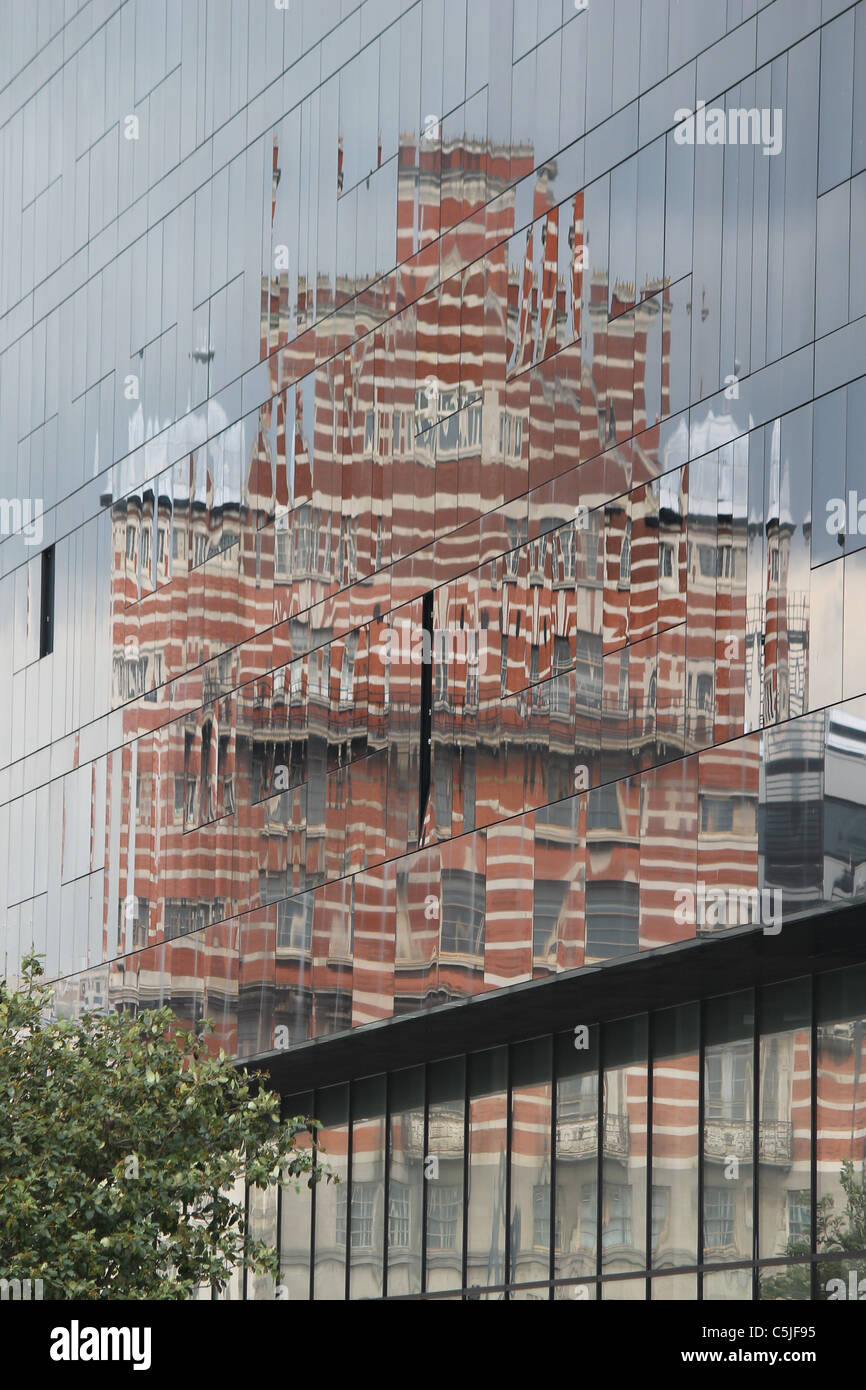 Liverpool otherwise known as the streaky bacon building hi-res stock ...