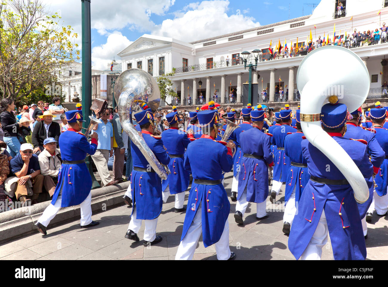 Independence Day parade, Plaza de la Independencia (Plaza Grande ...
