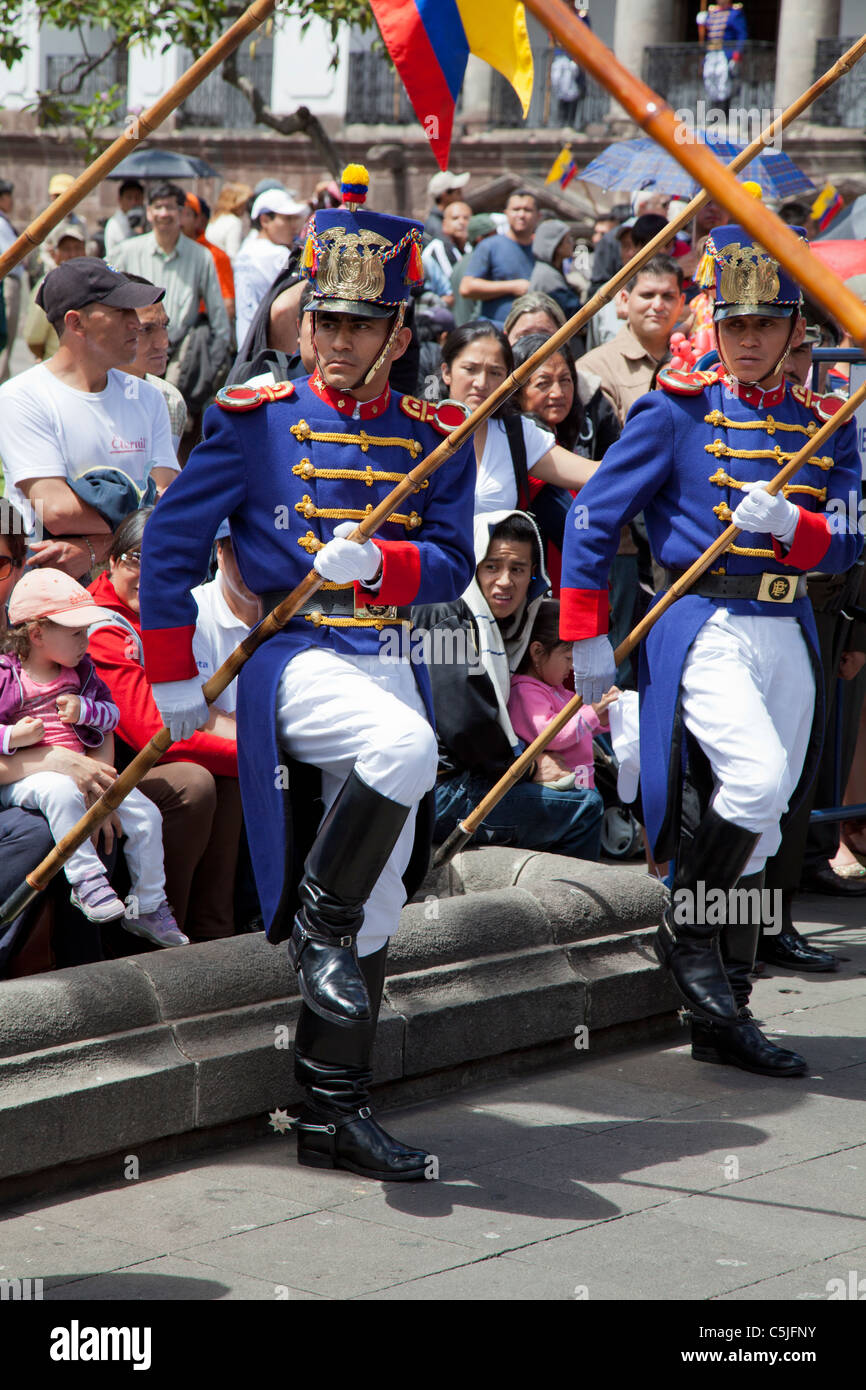 Independence Day parade, Plaza de la Independencia (Plaza Grande ...