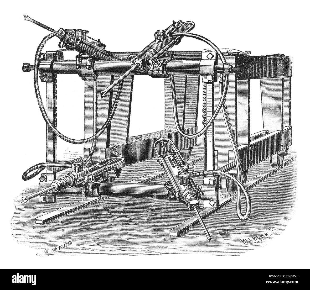 Compressed air tunnel hi-res stock photography and images - Alamy