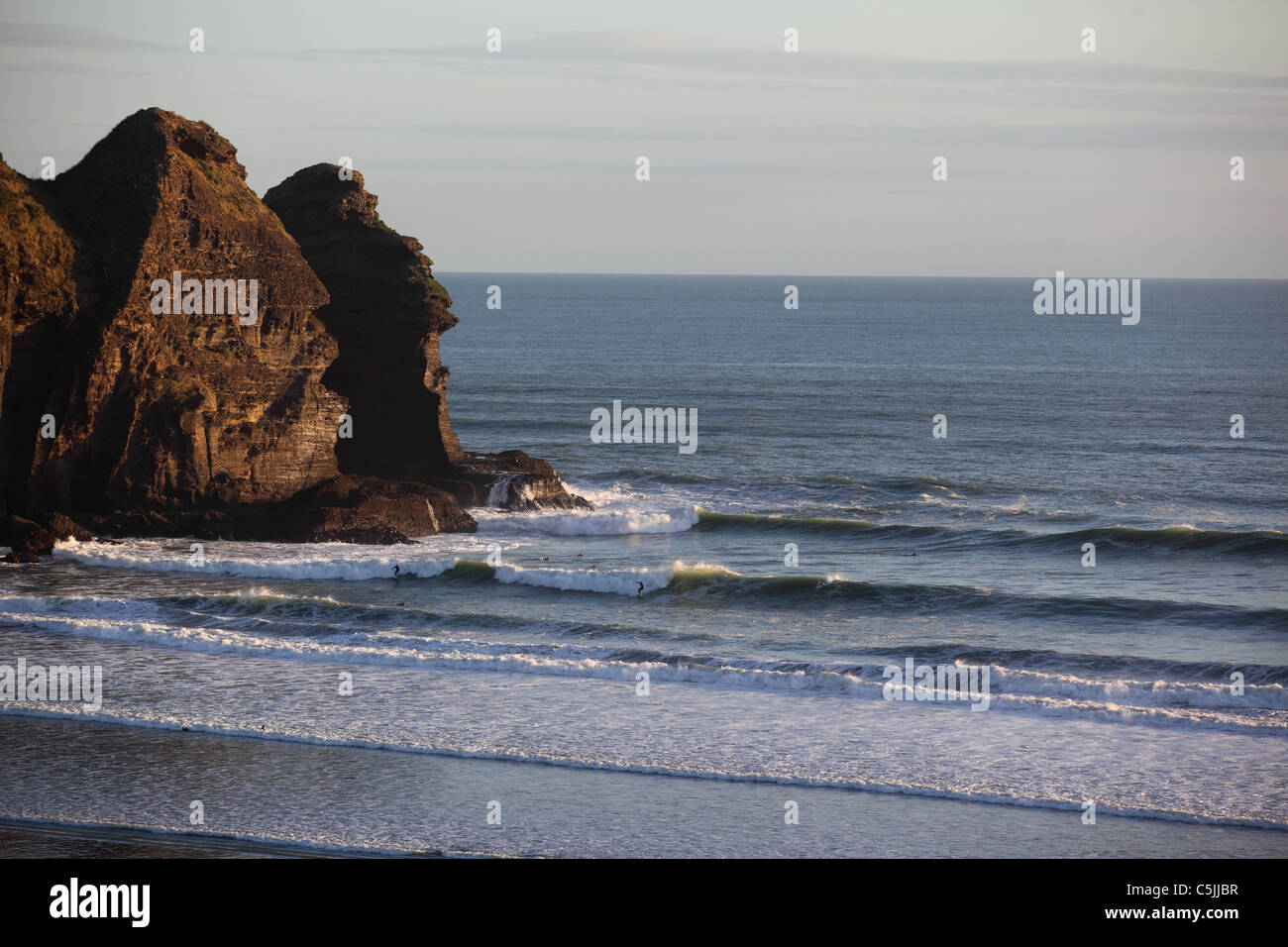 Piha surfers hi-res stock photography and images - Alamy
