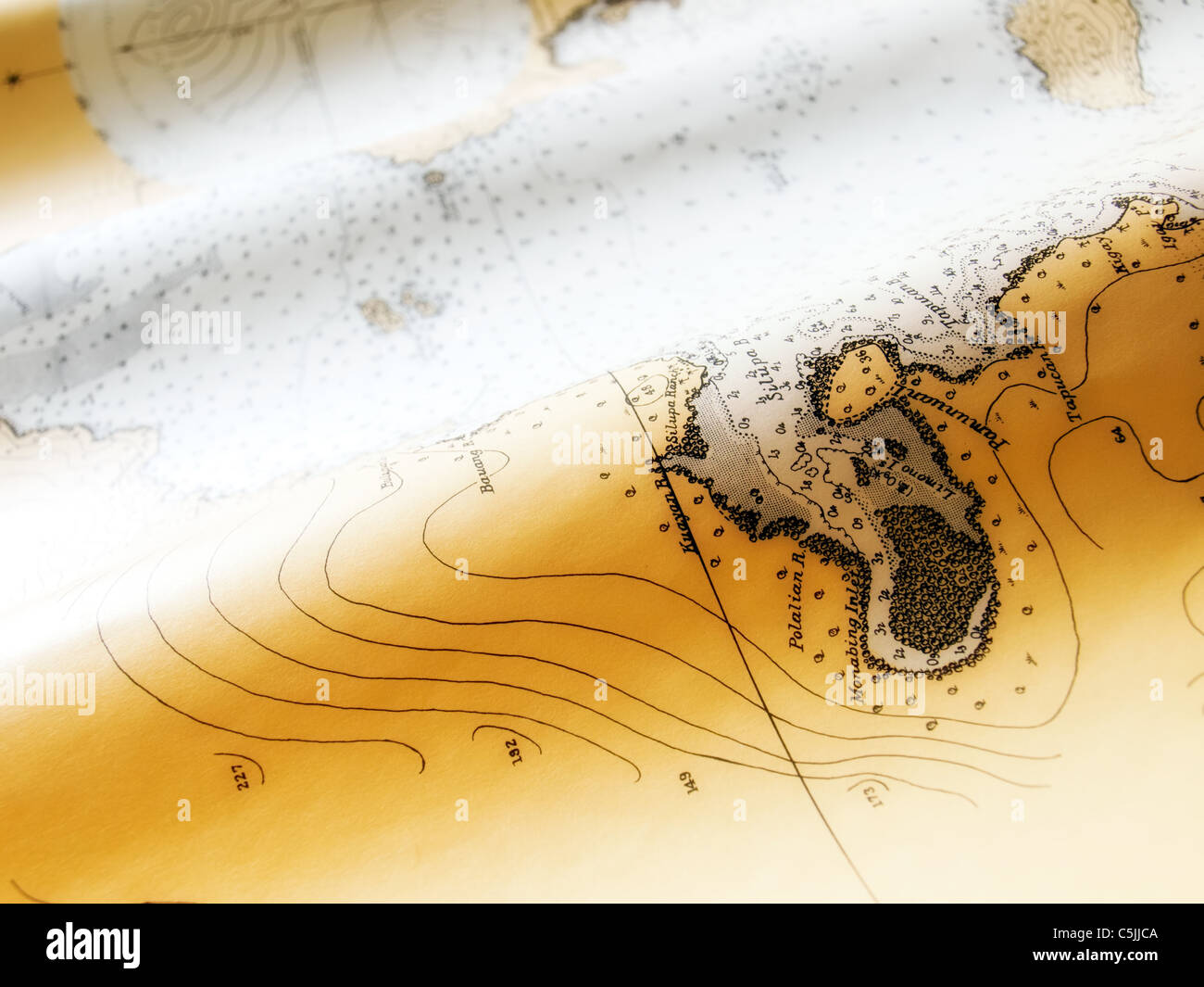 Nautical chart hi-res stock photography and images - Alamy