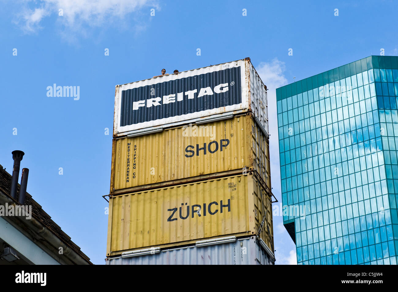 Freitag shop, Zurich, Switzerland Stock Photo - Alamy