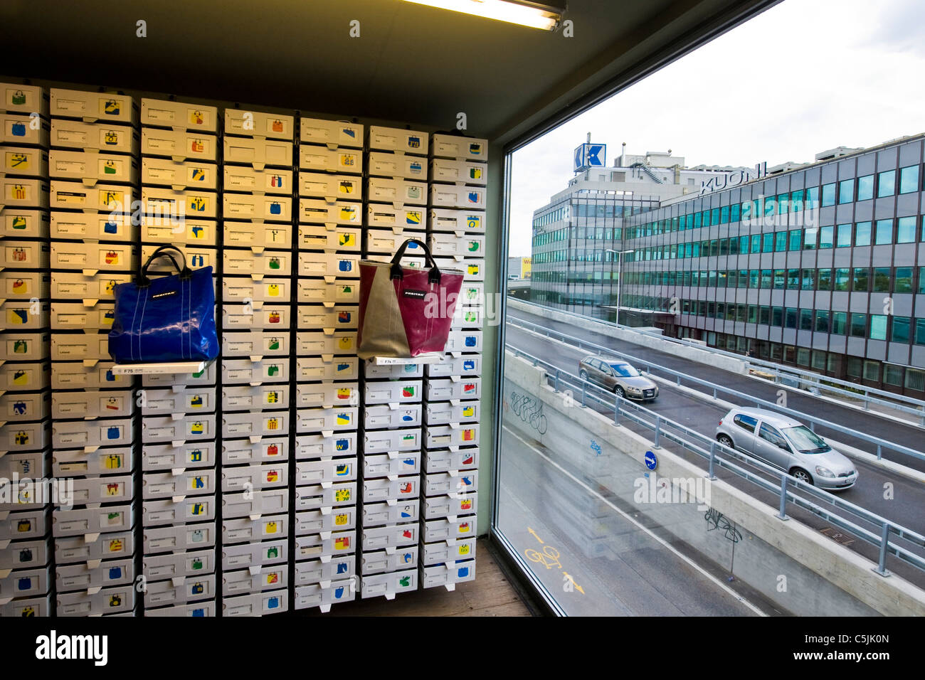 Freitag shop, Zurich, Switzerland Stock Photo - Alamy