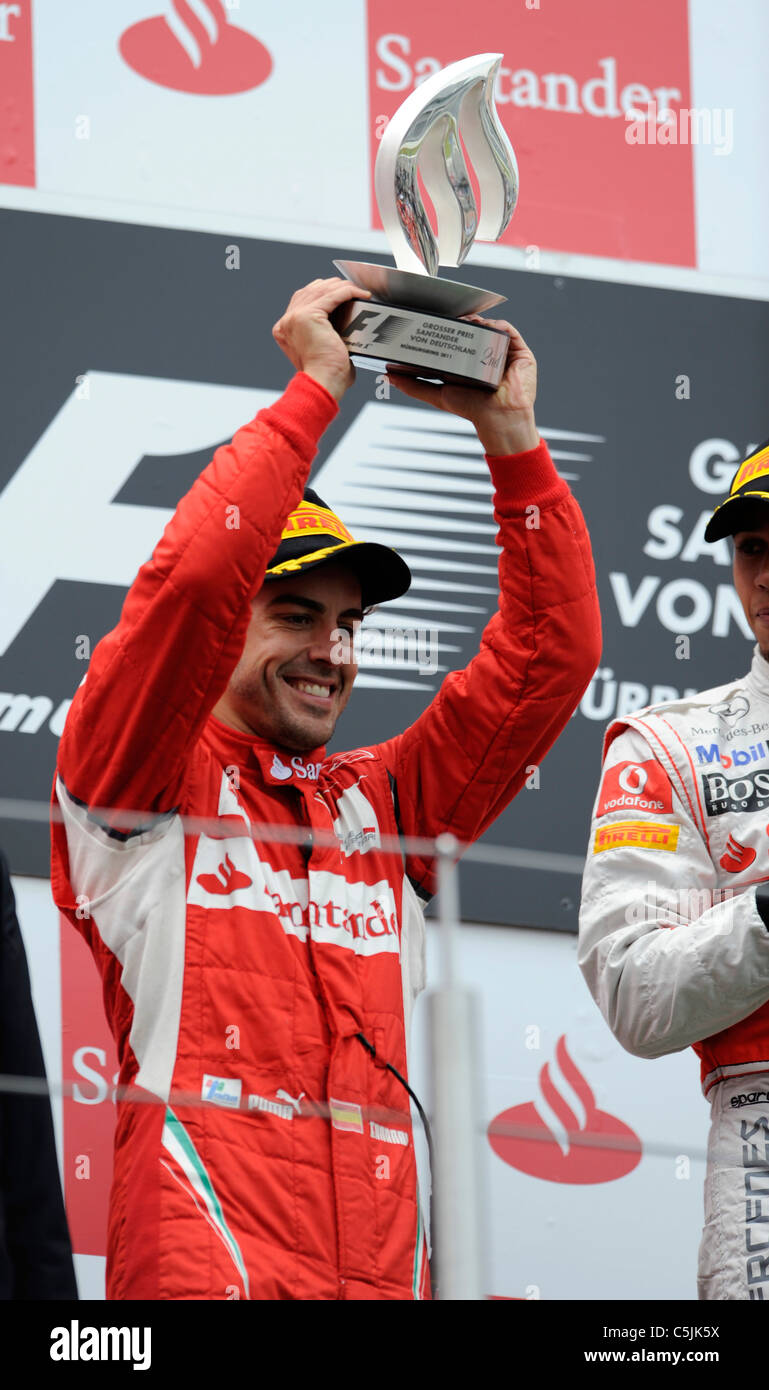 Fernando alonso trophy hi-res stock photography and images - Alamy