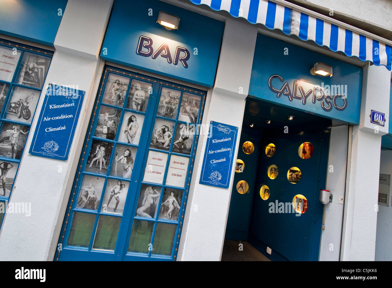 Calypso sexy bar, Zurich, Switzerland Stock Photo - Alamy