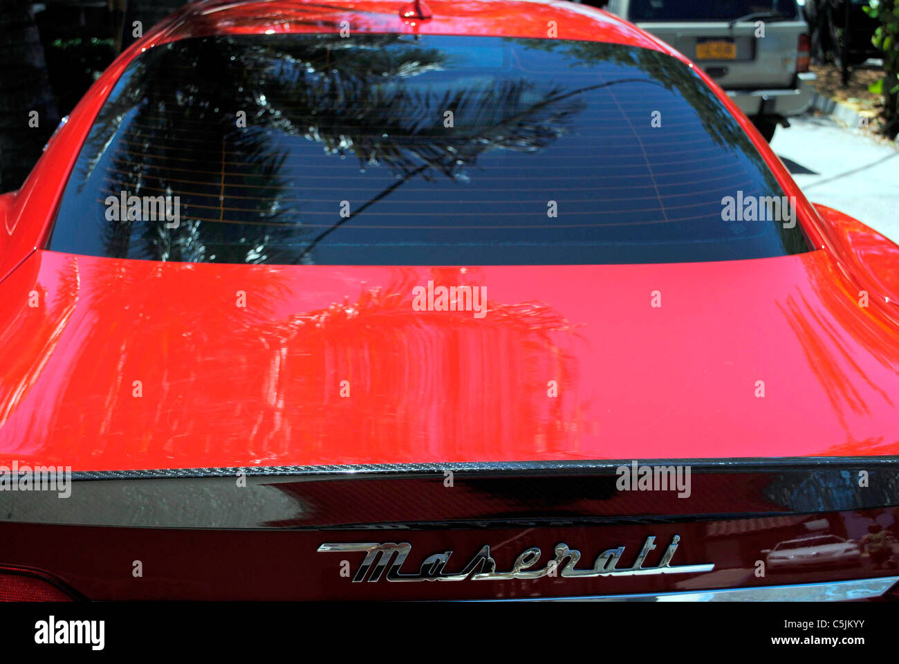 Red maserati hi-res stock photography and images - Alamy