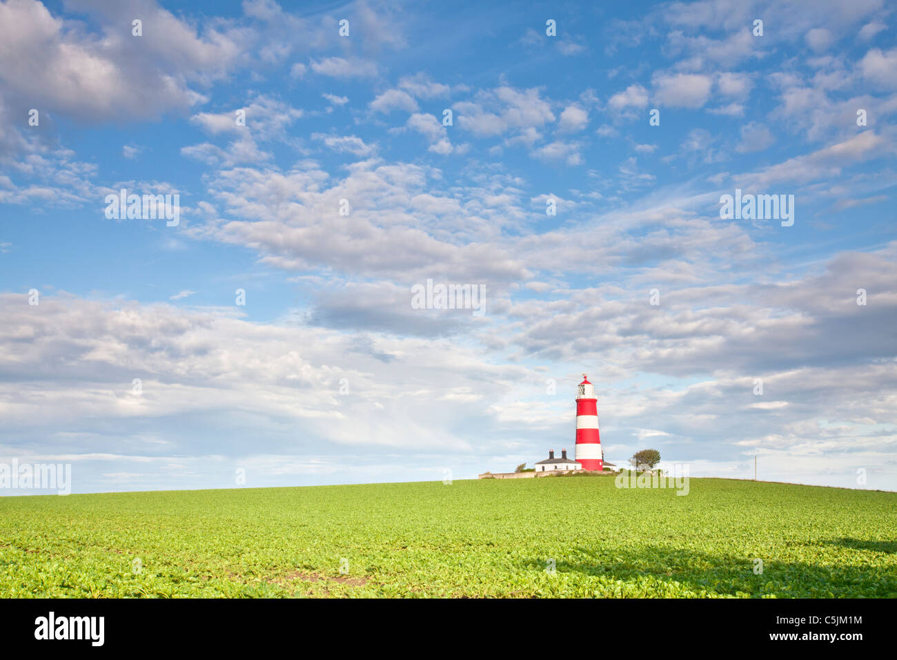 Happisburgh Lighthouse on a summers day Stock Photo - Alamy