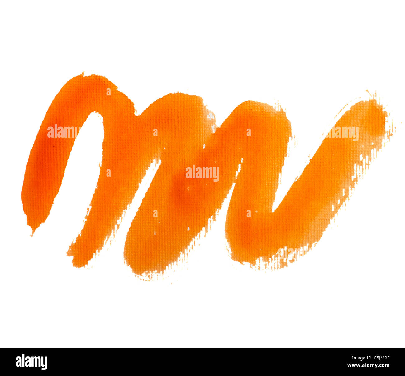 Watercolor paint strokes bright Cut Out Stock Images & Pictures - Alamy