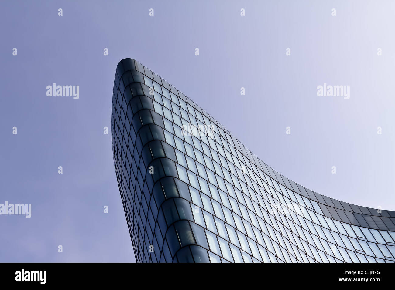 A modern building in a new district of Vienna Stock Photo - Alamy