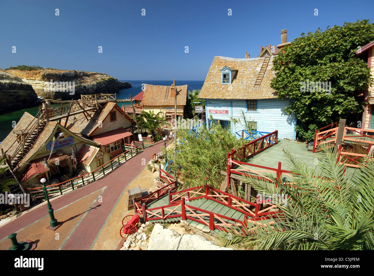 Popeye Village Of Sweethaven where Popeye the movie was filmed starring ...