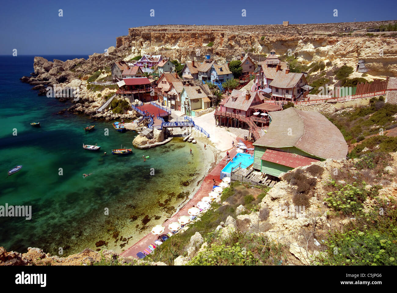 Popeye Village Of Sweethaven where Popeye the movie was filmed starring ...