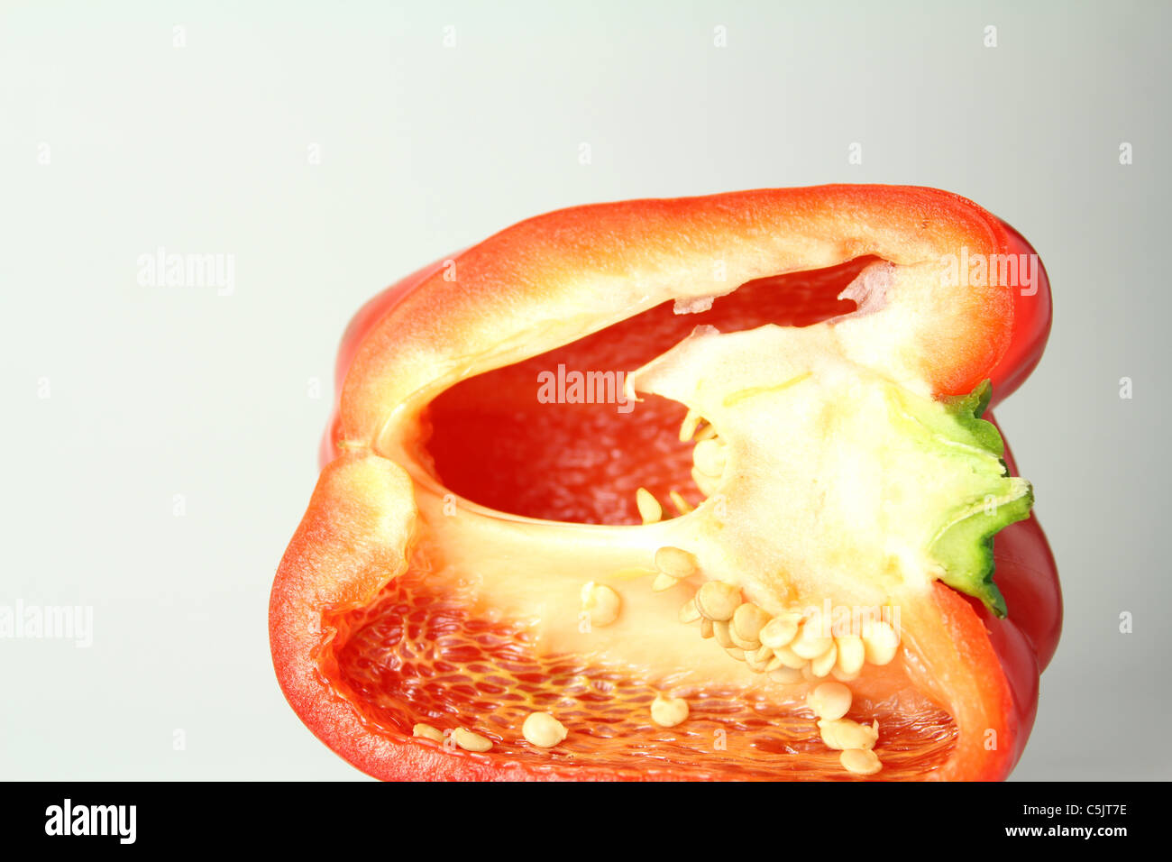 Cross section red capsicum hi-res stock photography and images - Alamy