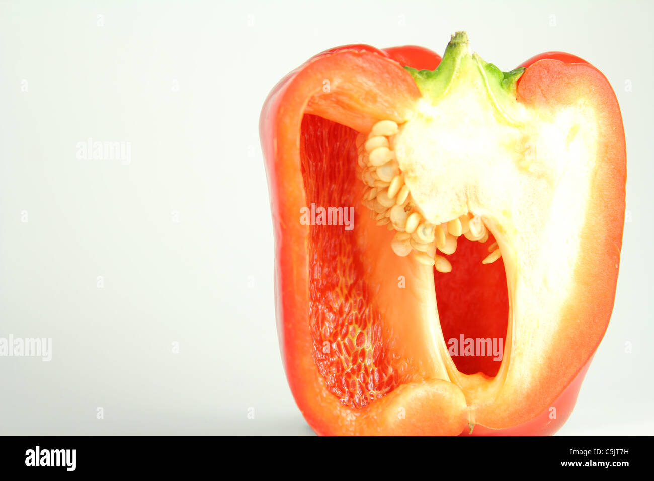Cross section red capsicum hi-res stock photography and images - Alamy