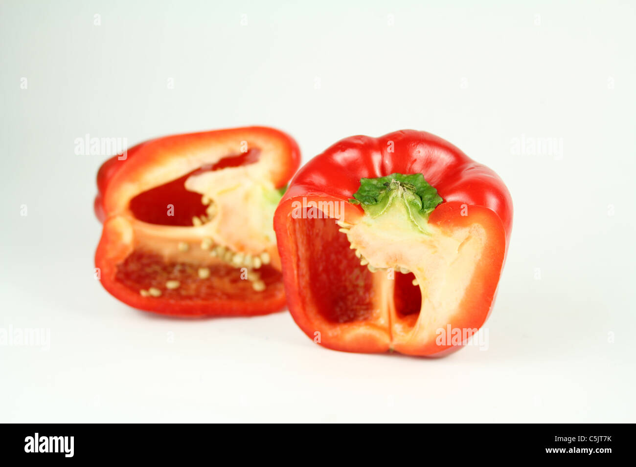 Cross section red capsicum hi-res stock photography and images - Alamy