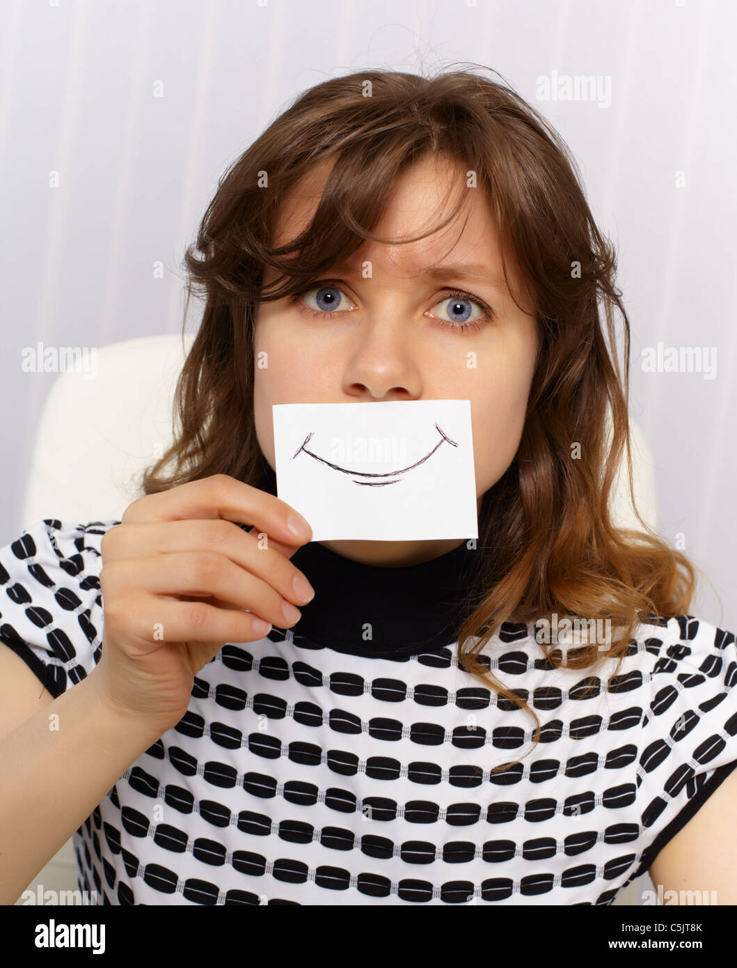 Unnatural smile hi-res stock photography and images - Alamy