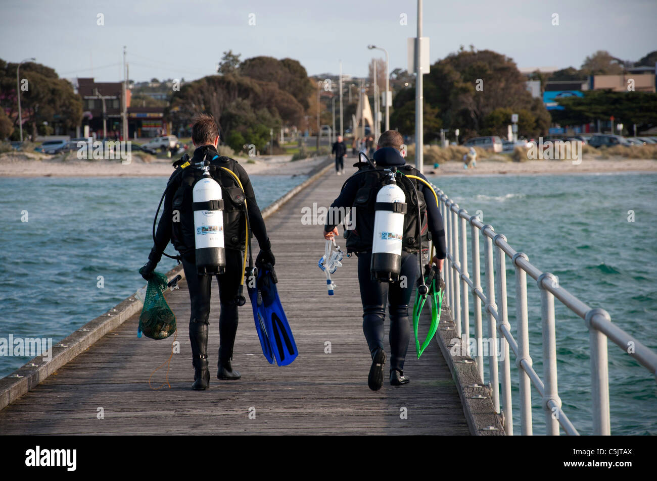 Rye pier hi-res stock photography and images - Alamy