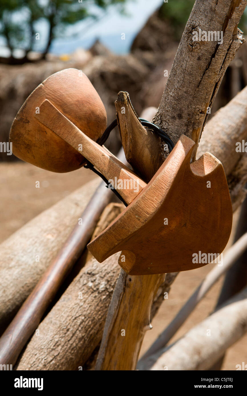 Traditional stool africa hi-res stock photography and images - Alamy