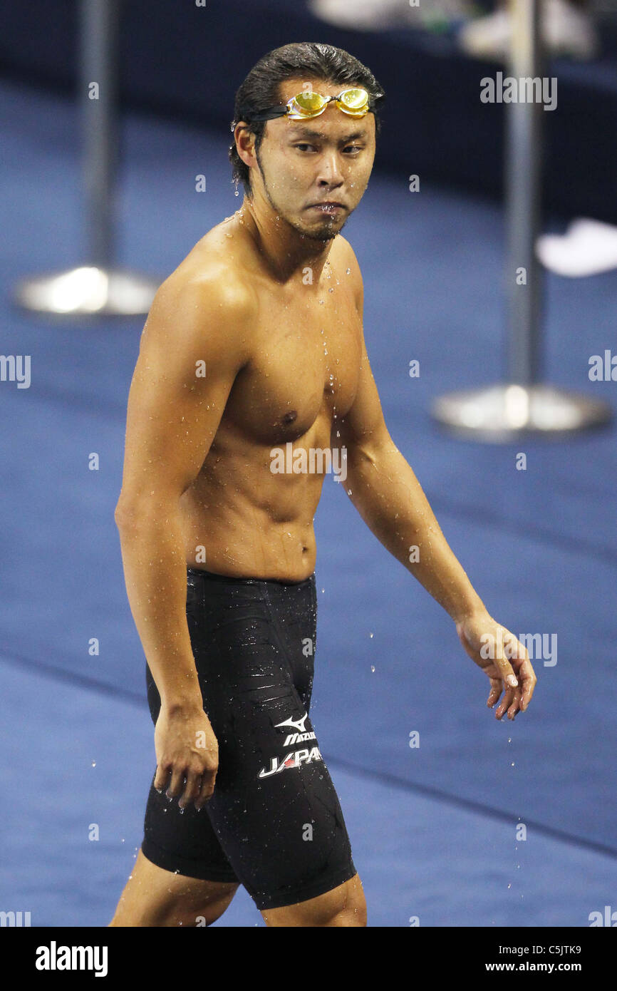 Kosuke Kitajima (JPN) performing for 14th FINA World Championships Shanghai 2011, Men's 100m ...