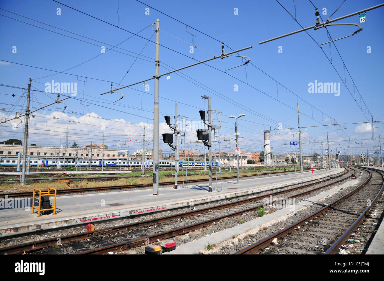Rome, Italy Tiburtina train station Stock Photo - Alamy