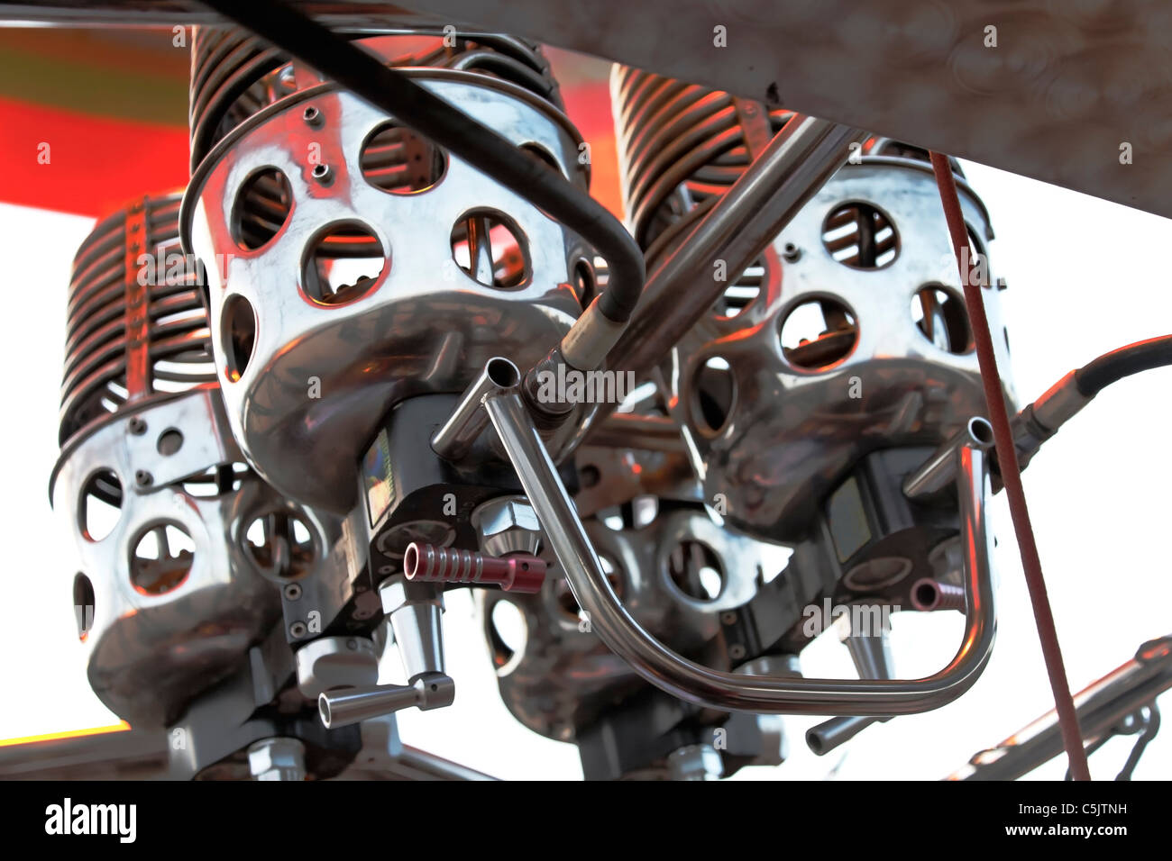 Hot air balloon controls mechanism hi-res stock photography and images ...