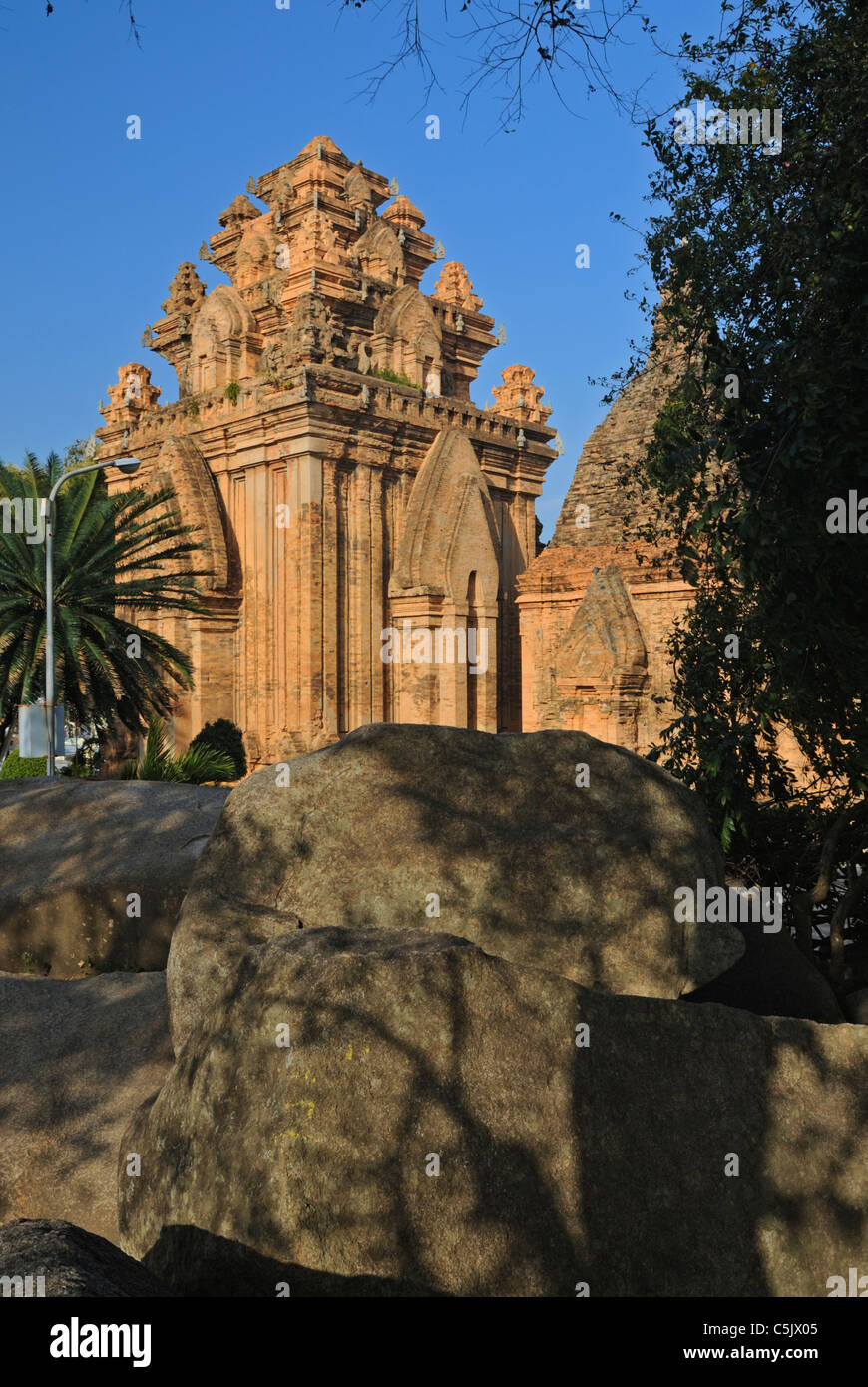 Asia, Vietnam, Nha Trang. Po Nagar Cham Towers. The Cham Towers dating ...