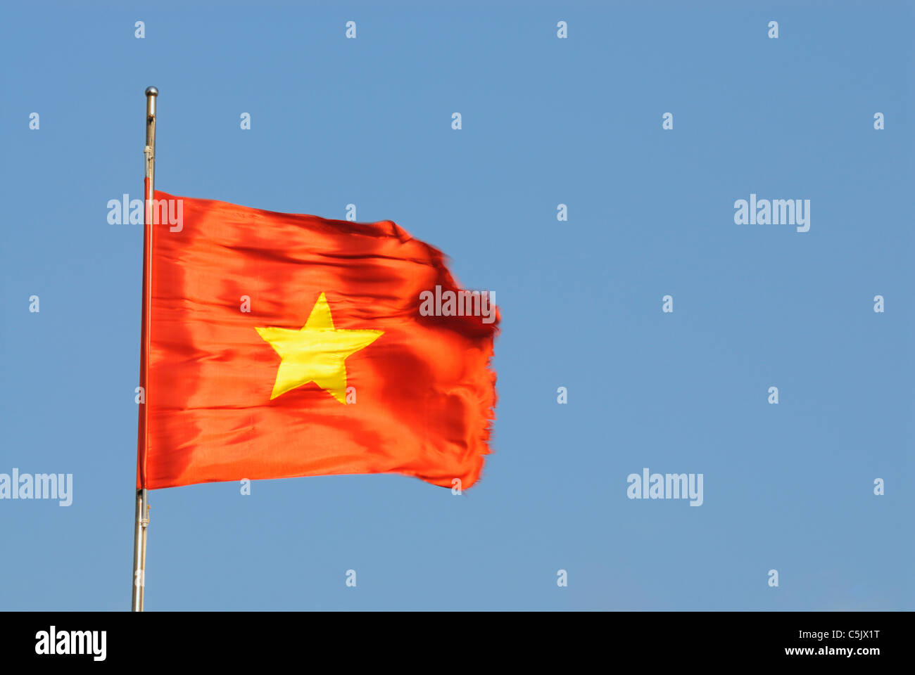 The national flag of the socialist republic of vietnam hi-res stock ...