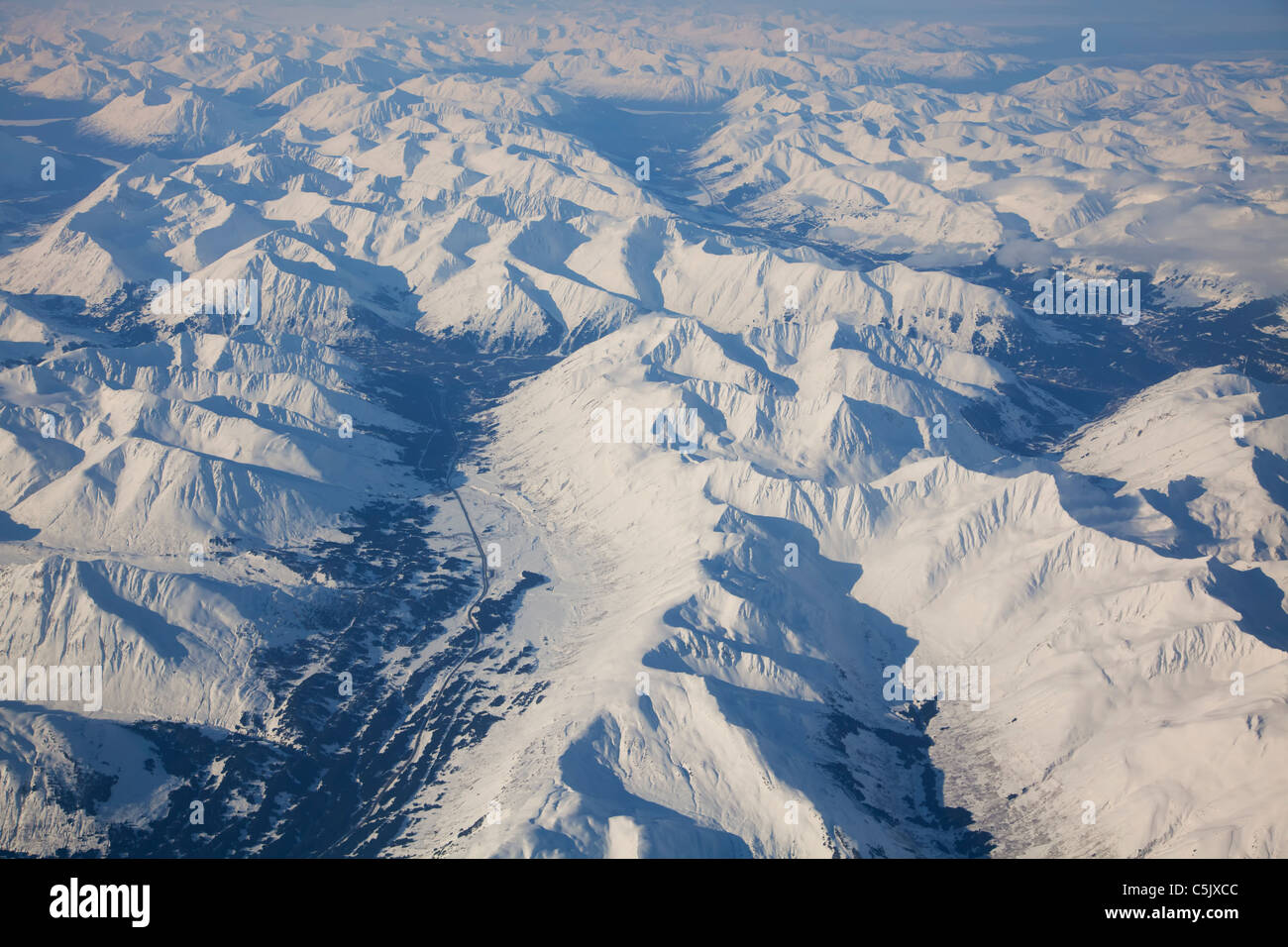 Chugach mountains alaska aerial hi-res stock photography and images - Alamy