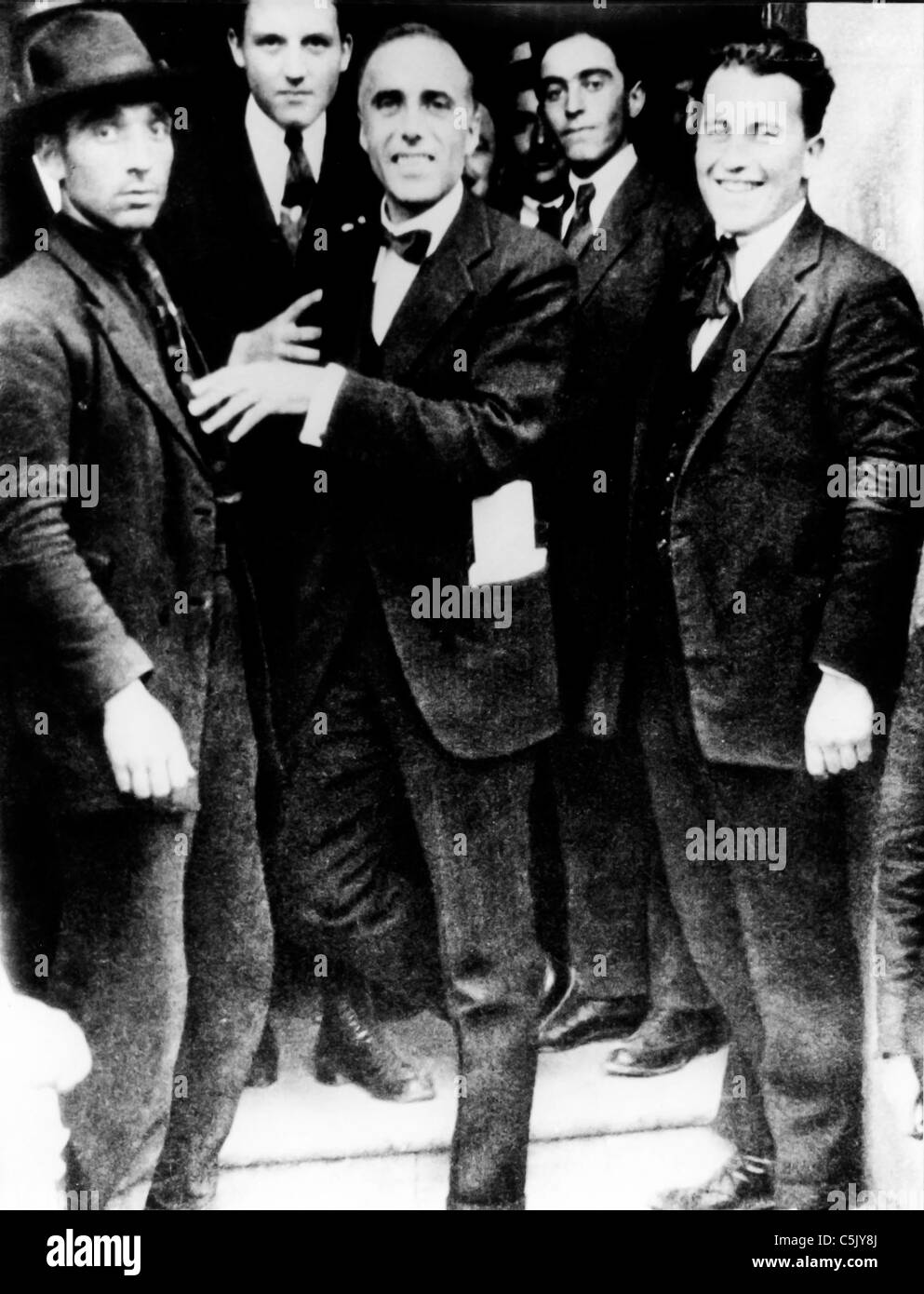 Giacomo Matteotti with some party colleagues, 1924 Stock Photo - Alamy