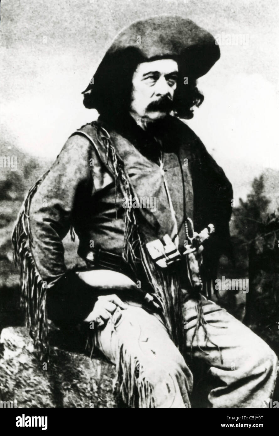Buffalo Bill, William Frederick Cody, 1876 Stock Photo - Alamy