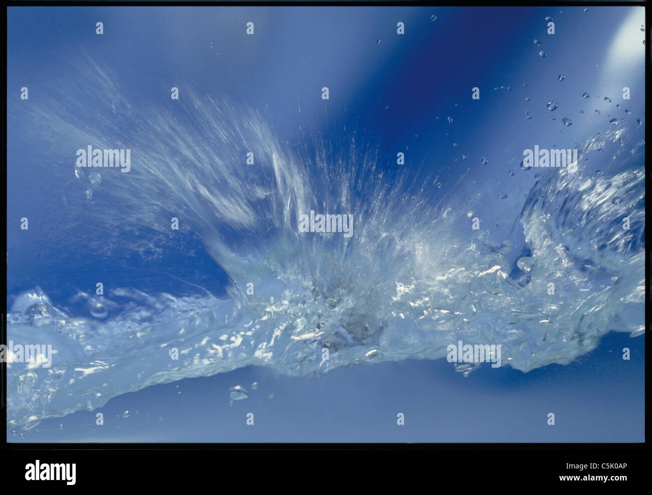 Water Splash captured in studio- large format camera Stock Photo - Alamy