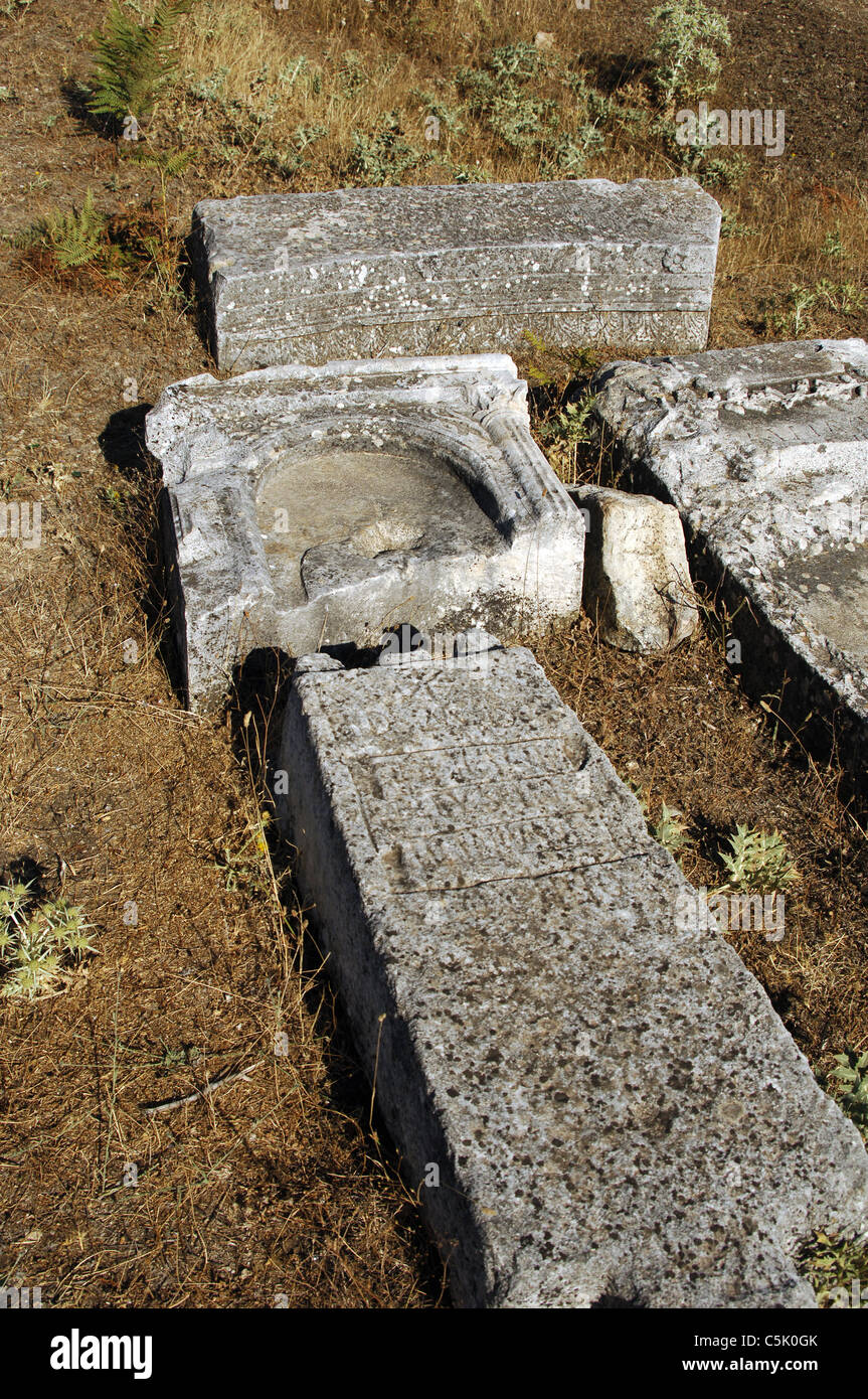 Albania. Byllis. Founded by the Illirians in the 4th century B.C. Ruins ...