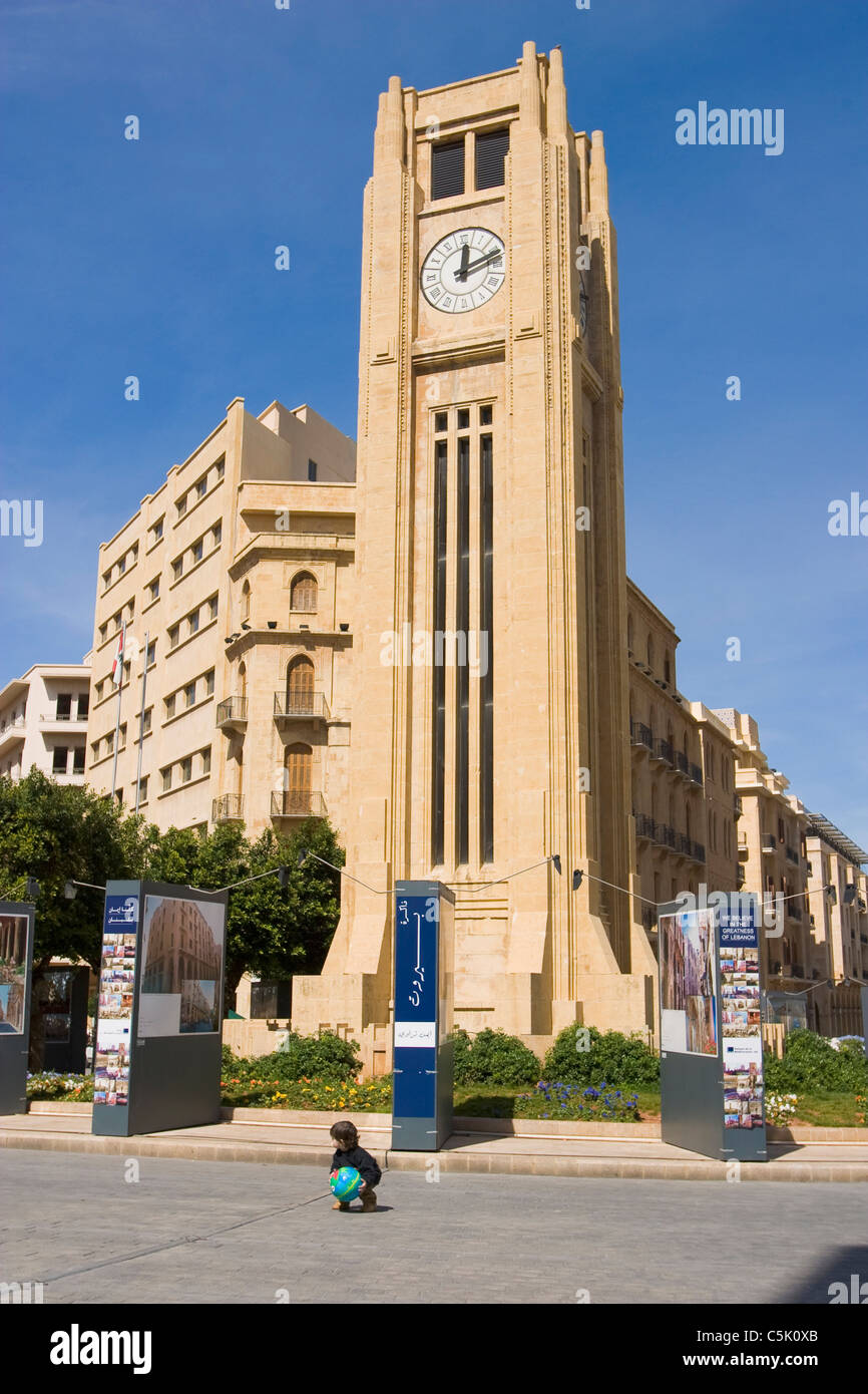 Parliament building downtown beirut lebanon hi-res stock photography ...