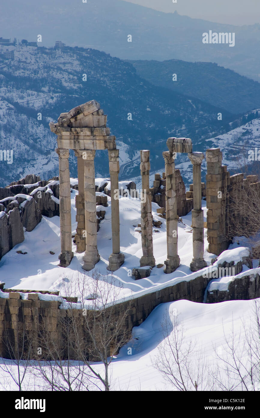Ancient ruins of Faqra near Faraya, Lebanon Stock Photo - Alamy