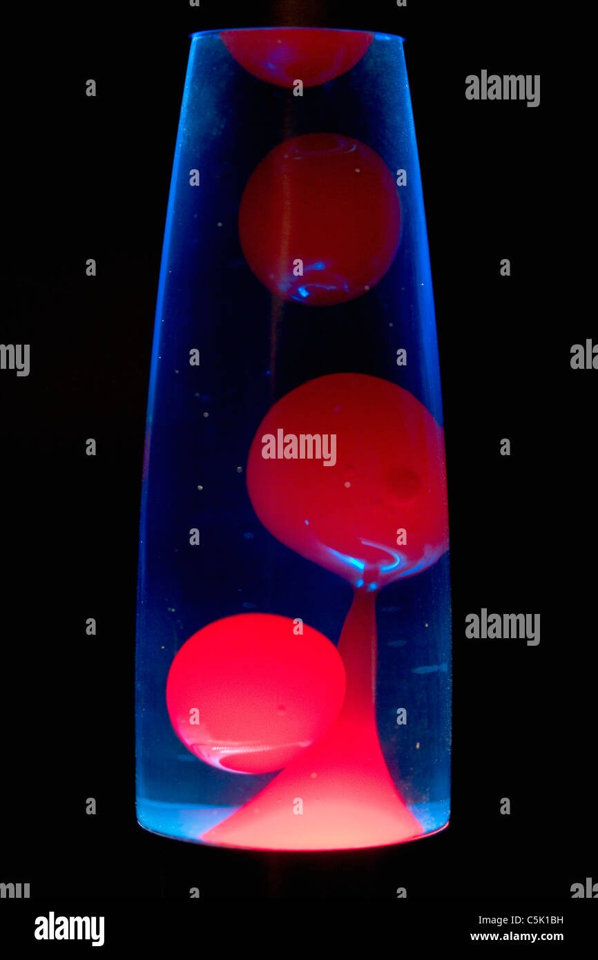 Blue lava lamp hi-res stock photography and images - Alamy
