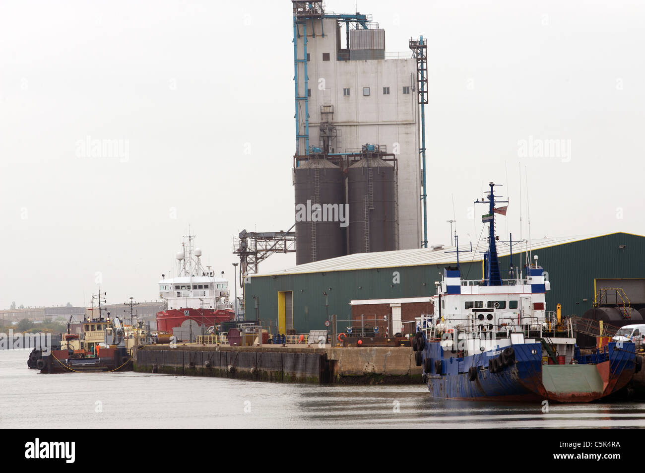 Port of Lowestoft, Suffolk, UK Stock Photo - Alamy