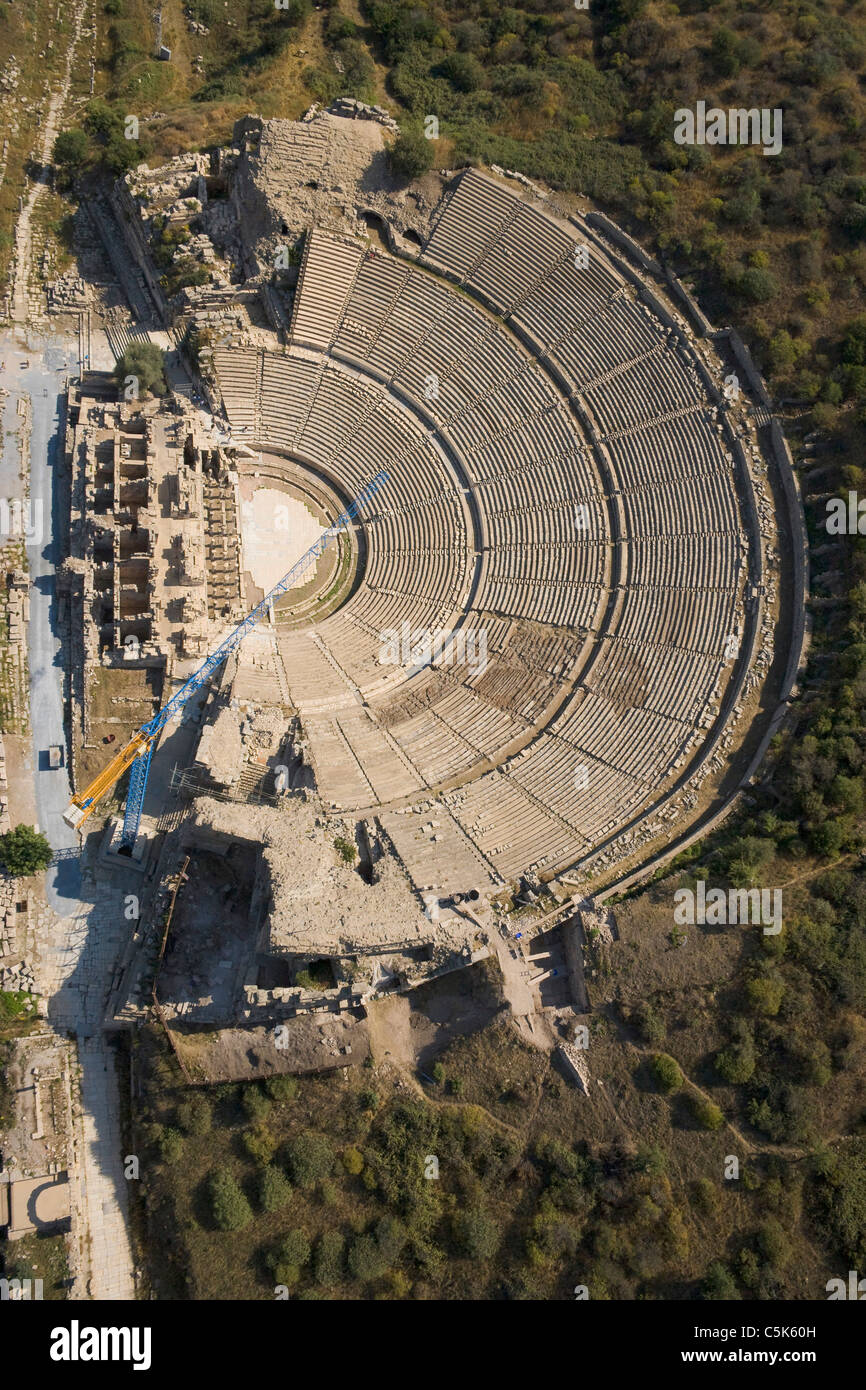Aerial View Of The Amphitheater