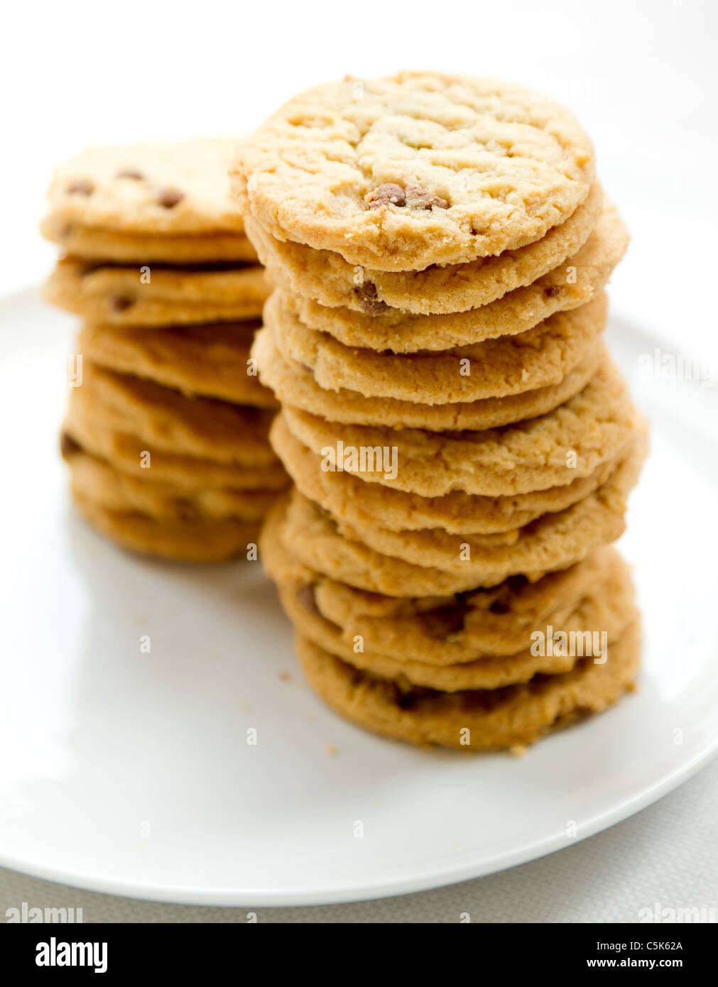 Stack of chocolate biscuits hi-res stock photography and images - Alamy