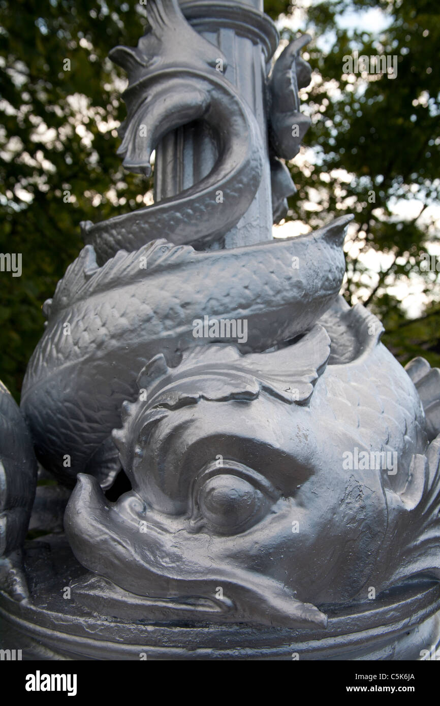 Dolphin Lamp Post High Resolution Stock Photography and Images - Alamy