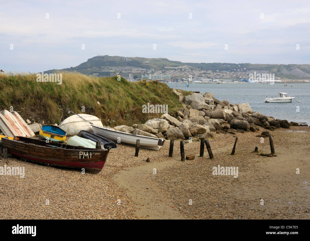 Smallmouth Cove Ferry Bridge Dorset Stock Photo - Alamy