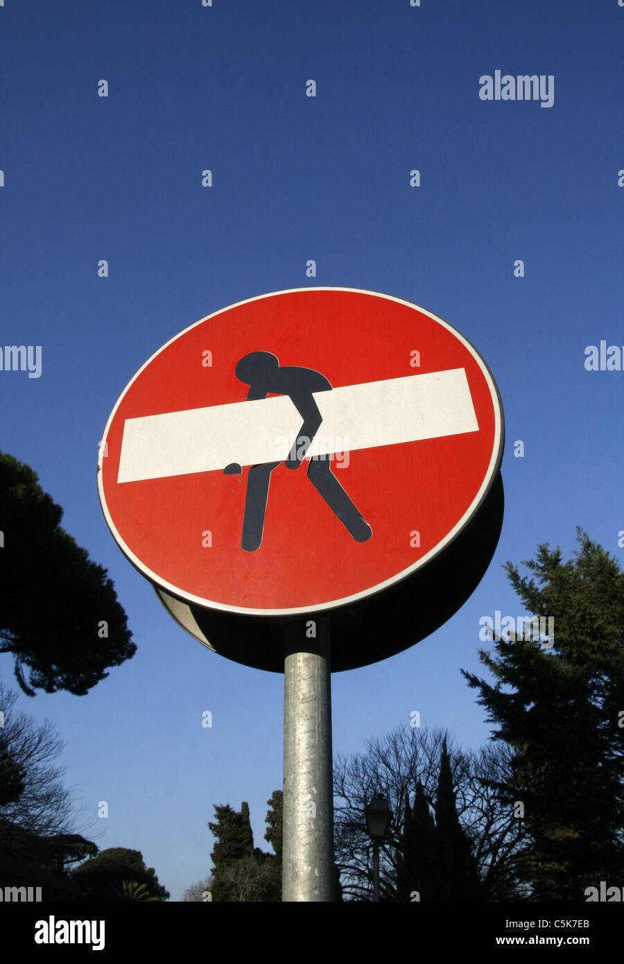 No entry road traffic sign in hi-res stock photography and images - Alamy