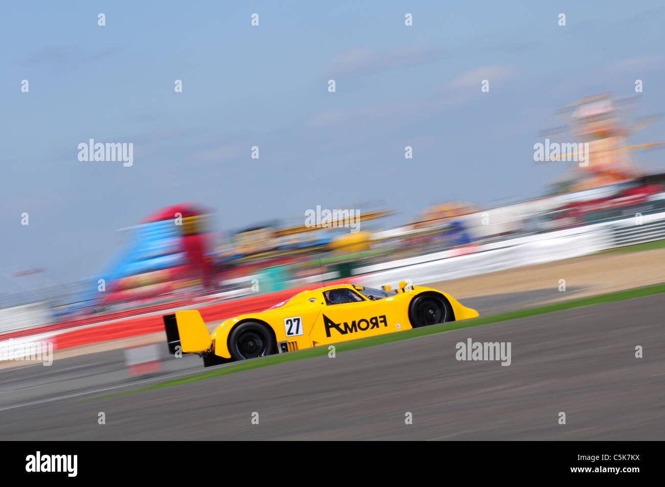 Steve Tandy & Martin Stretton - 1990 Nissan RC90 - Silverstone Classic ...