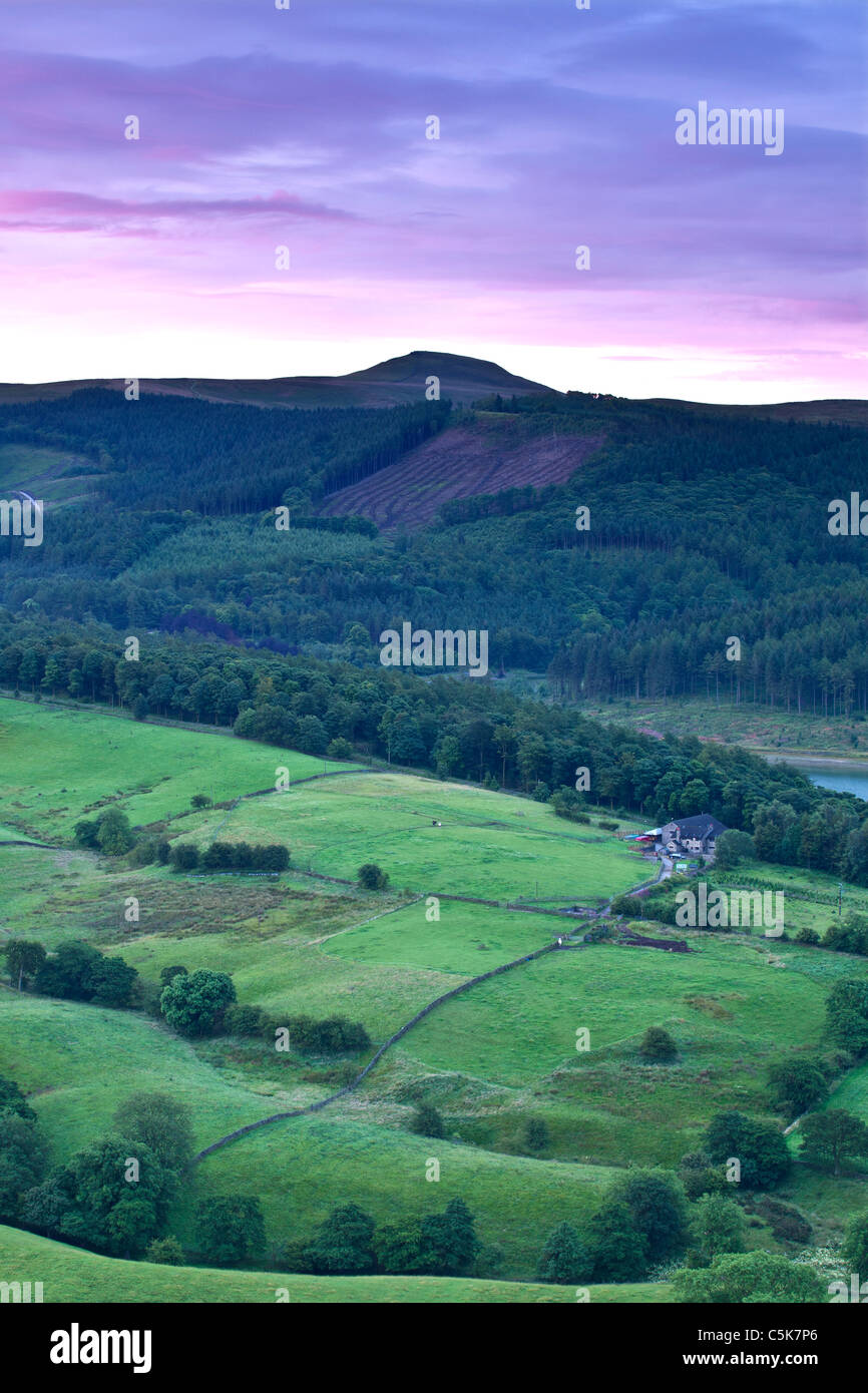 Macclesfield Forest & Shutlingsloe at Dawn Stock Photo - Alamy