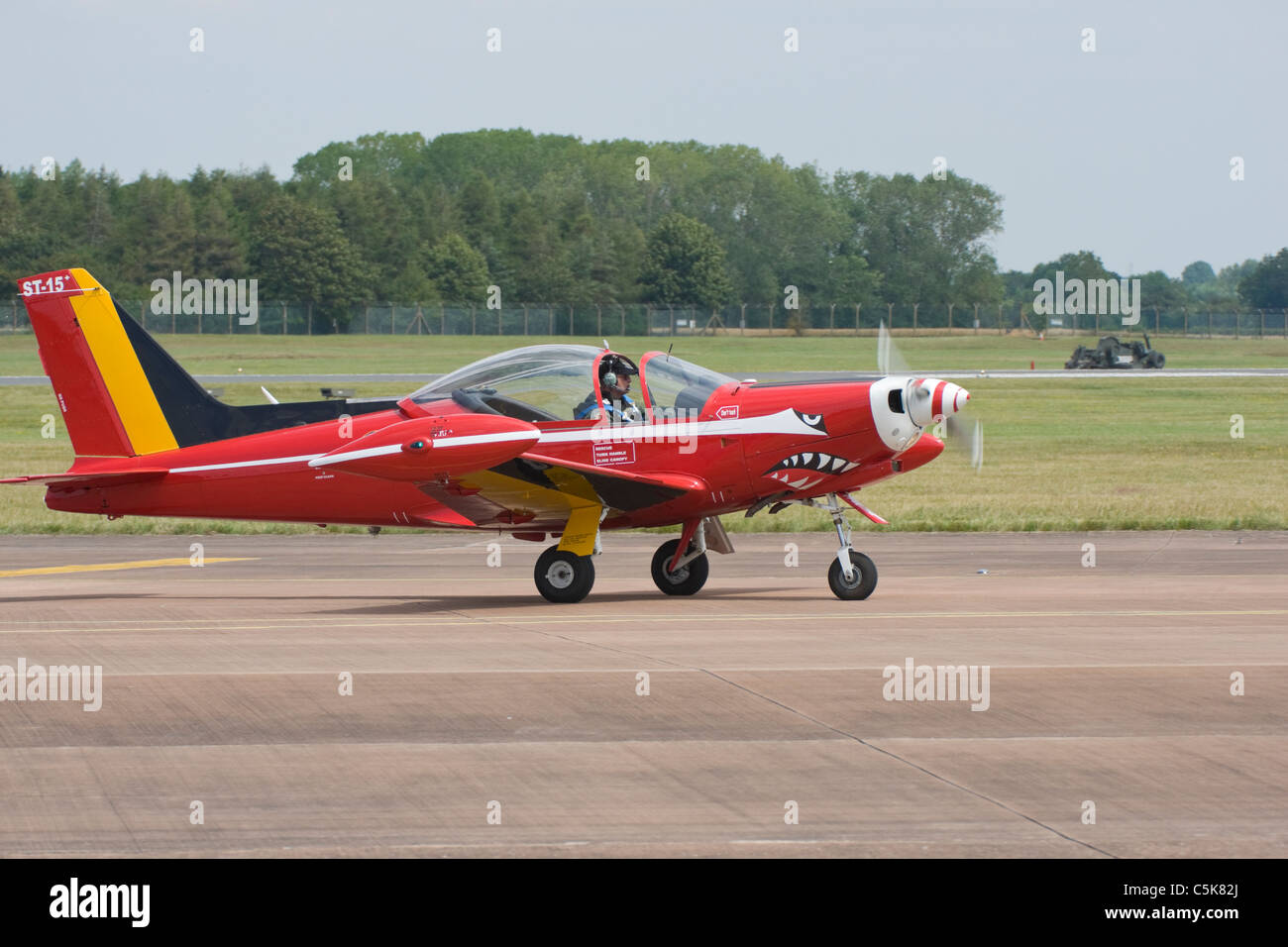 Belgian Air Force Display Team Les Diables Rouges Stock Photo - Alamy