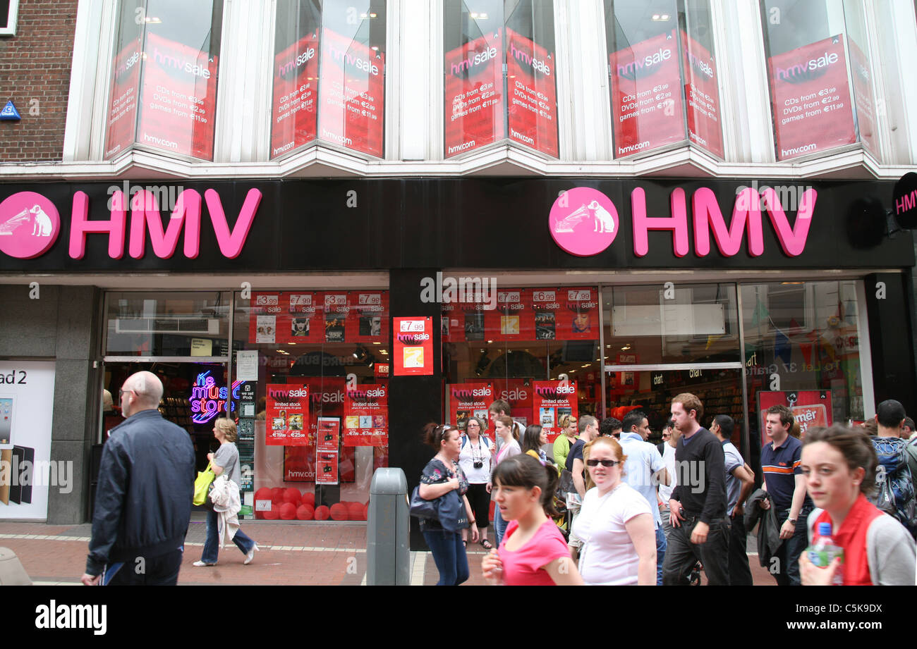 Hmv shop hi-res stock photography and images - Alamy