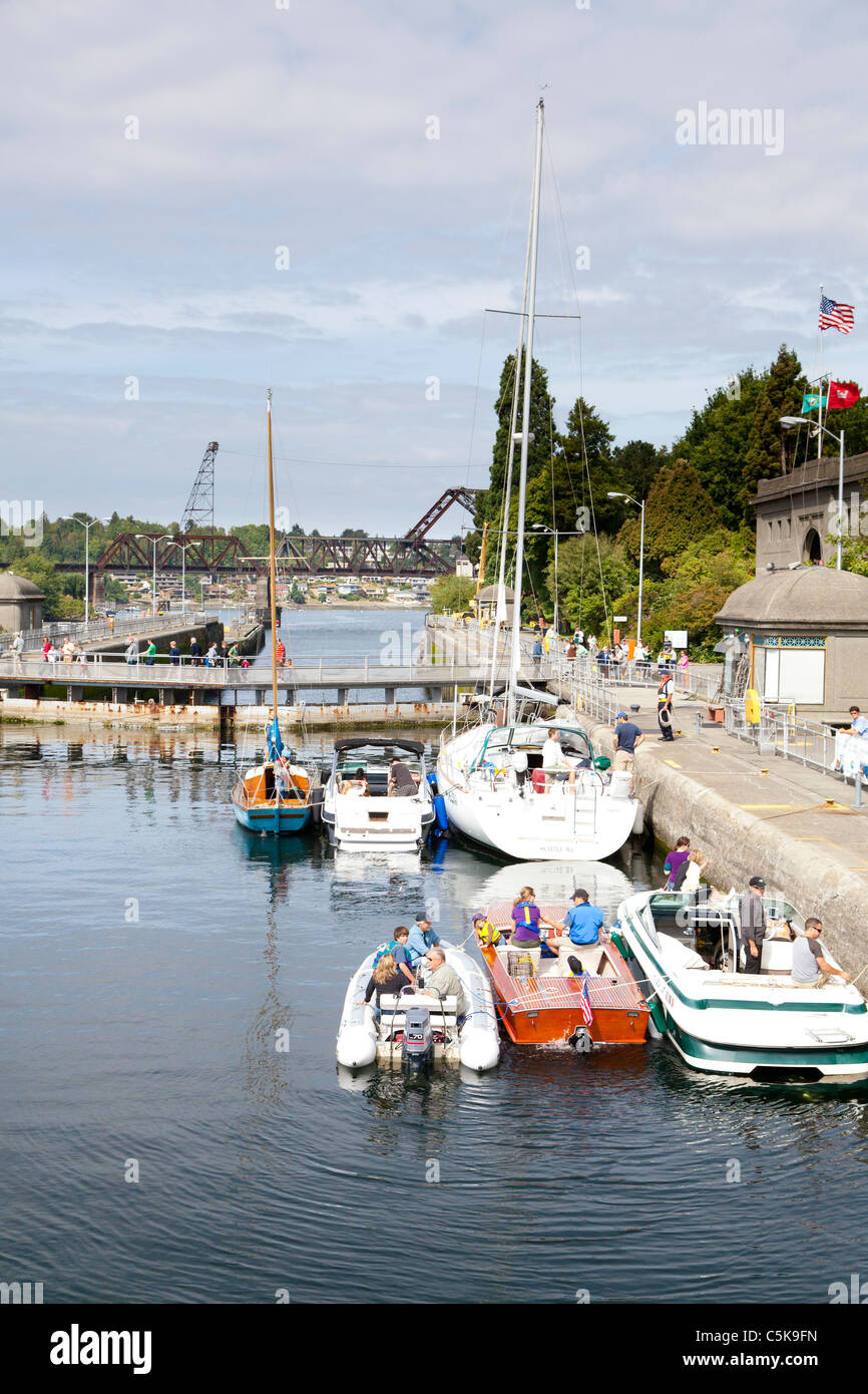 The hiram m chittenden locks hi-res stock photography and images - Alamy