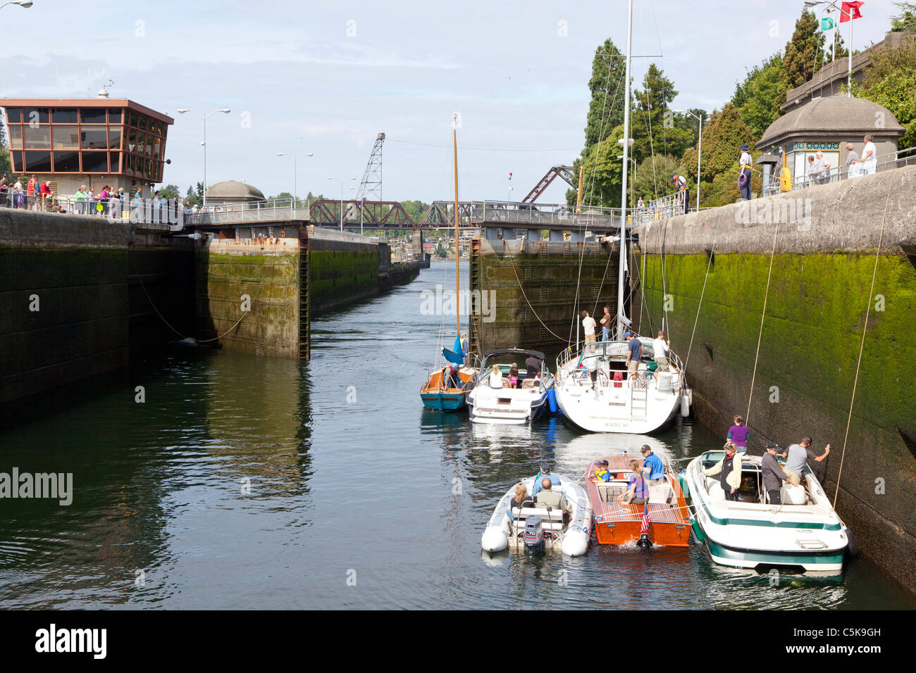 The hiram m chittenden locks hi-res stock photography and images - Alamy