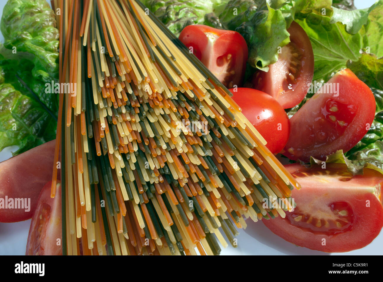 Vegetable spaghetti hi-res stock photography and images - Alamy
