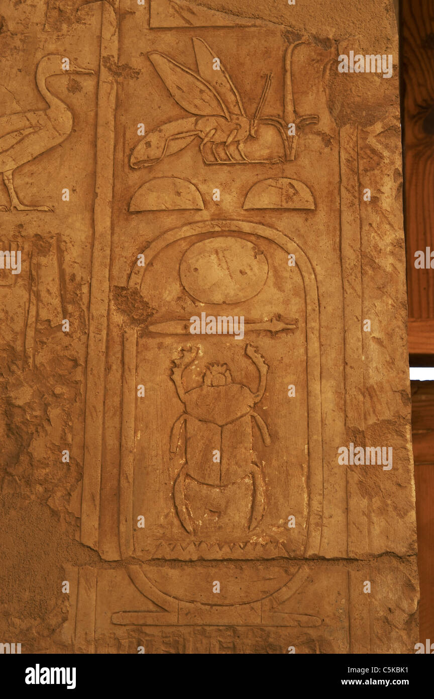 Hatshepsut's cartouche hi-res stock photography and images - Alamy