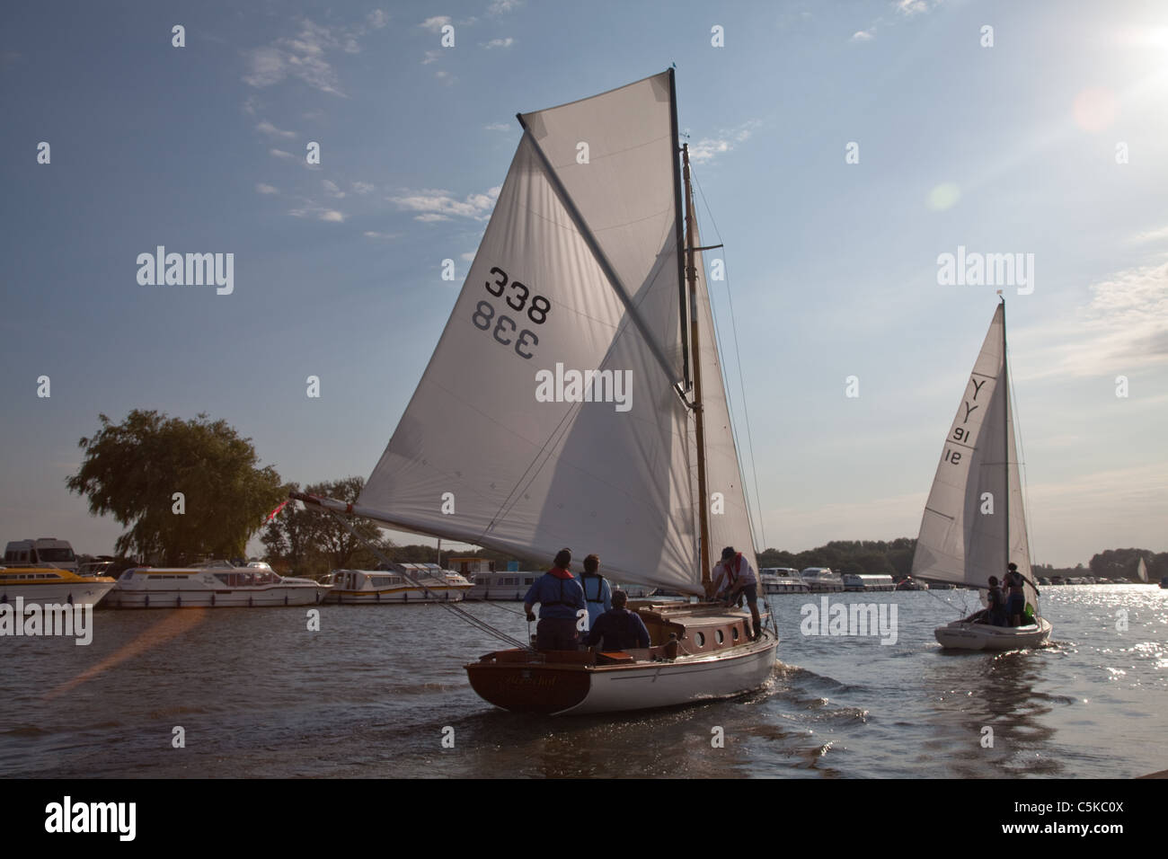 Three rivers race norfolk hi-res stock photography and images - Alamy